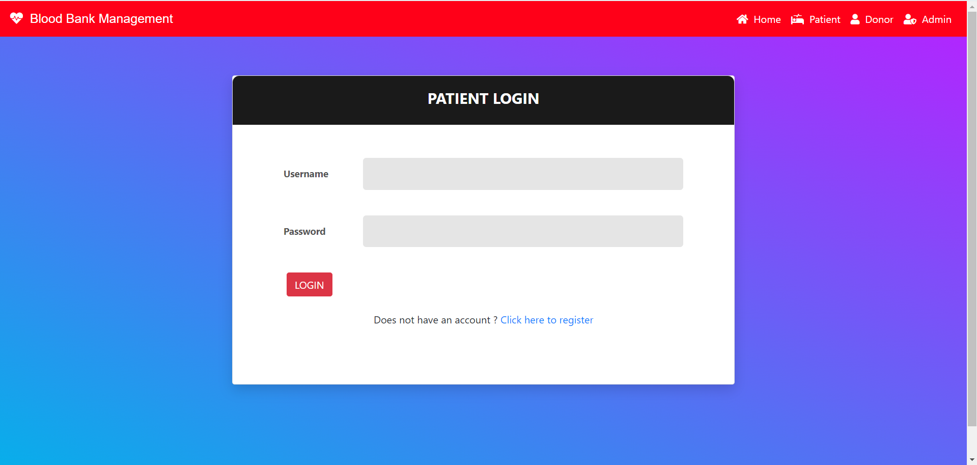 Blood Bank Manager | Devpost