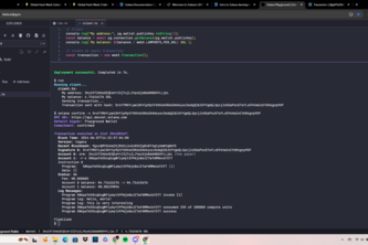 Hello World program on Solana Playground | Devpost