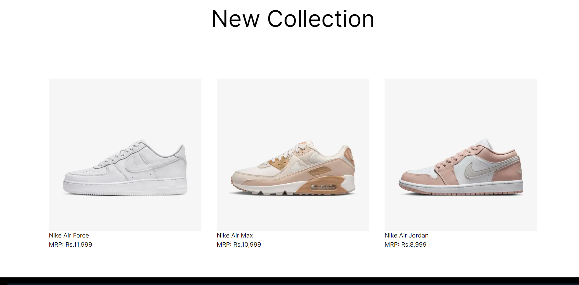 Nike Shoe Showcase | Devpost