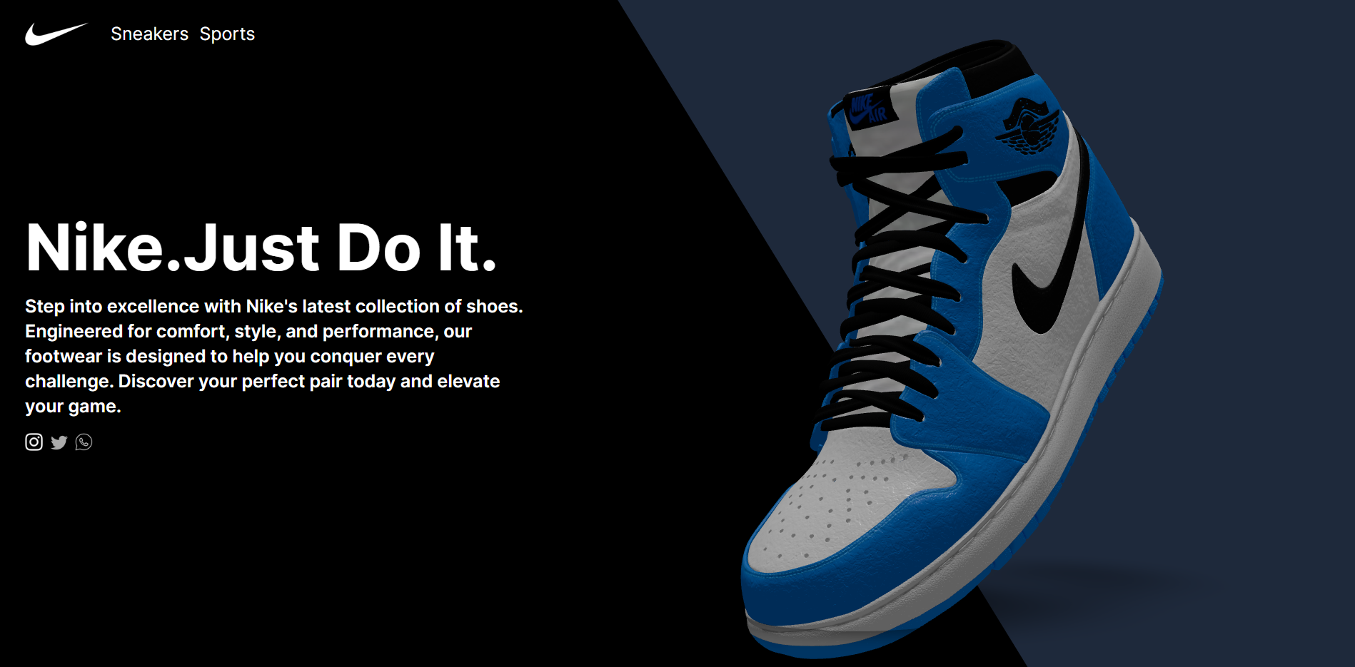 Nike Shoe Showcase | Devpost
