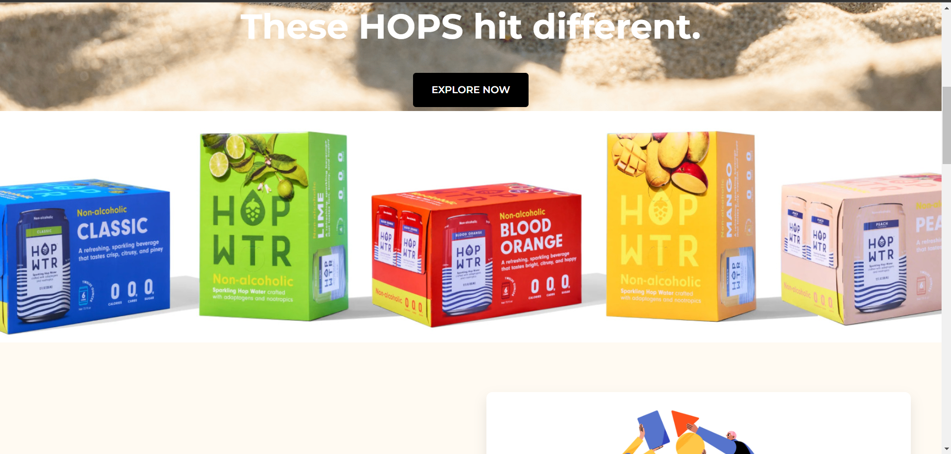 LandingPage-Hopwtr-clone | Devpost