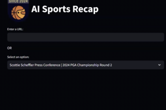 AISR: AI Sports Recap | Devpost