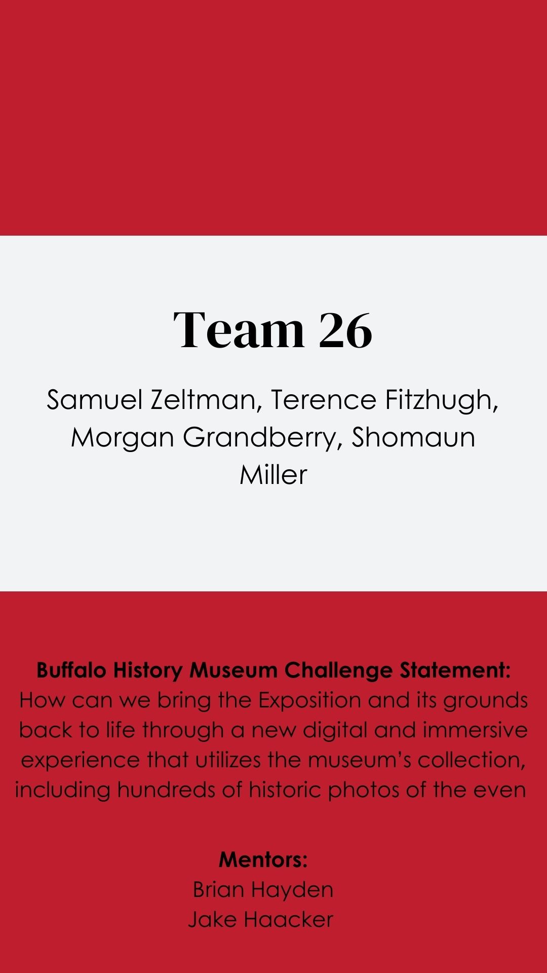 Digitally Immersive Pan-American Expo Tour (Team 26) | Devpost