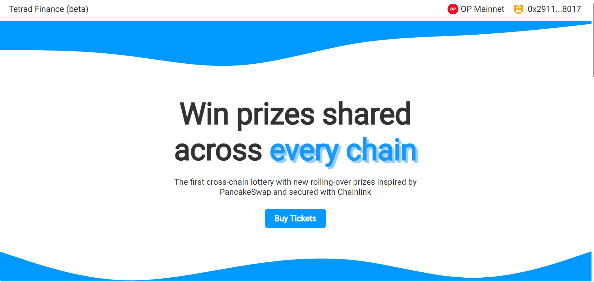 Tetrad Lottery | Devpost