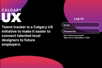 Calgary UX Talent Tracker | Devpost