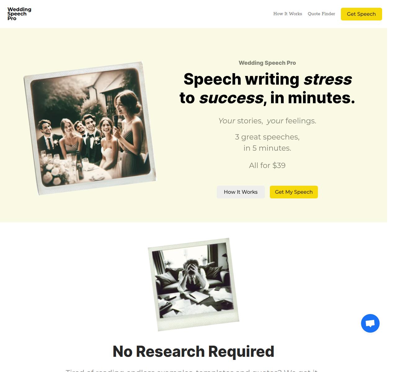 Wedding Speech Pro | Devpost