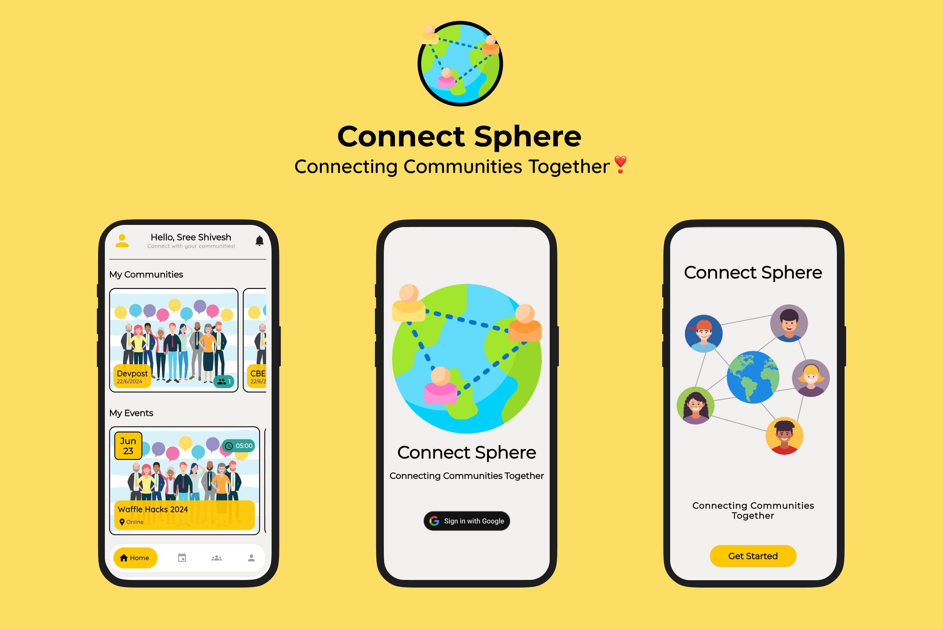 Connect Sphere | Devpost
