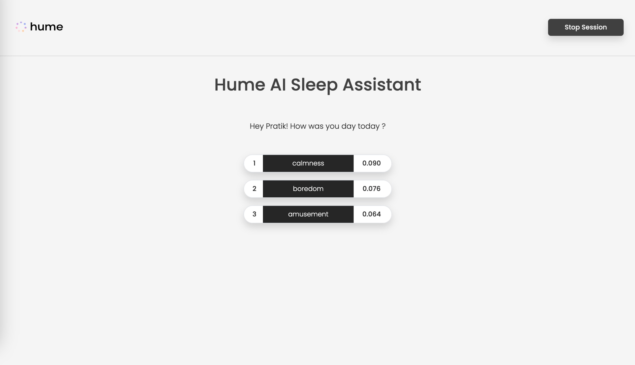 Hume AI Sleep Assistant | Devpost