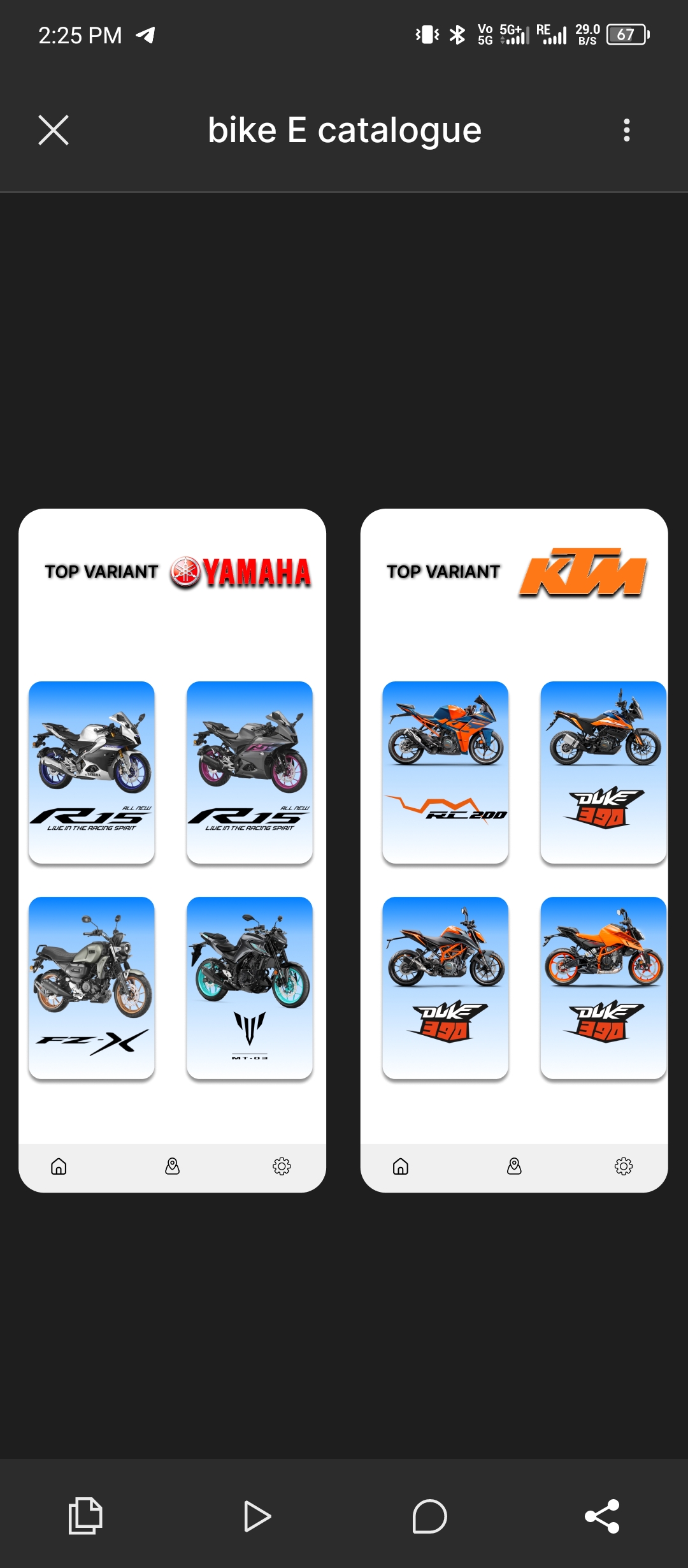 Bike e catalogue | Devpost