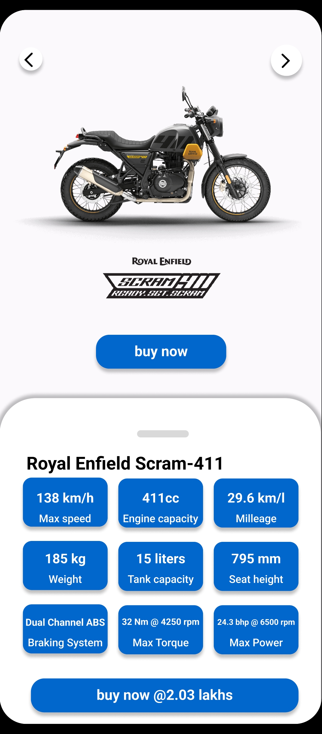 Bike e catalogue | Devpost