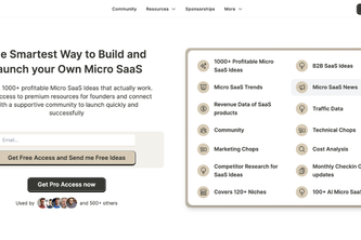 Micro SaaS HQ | Devpost