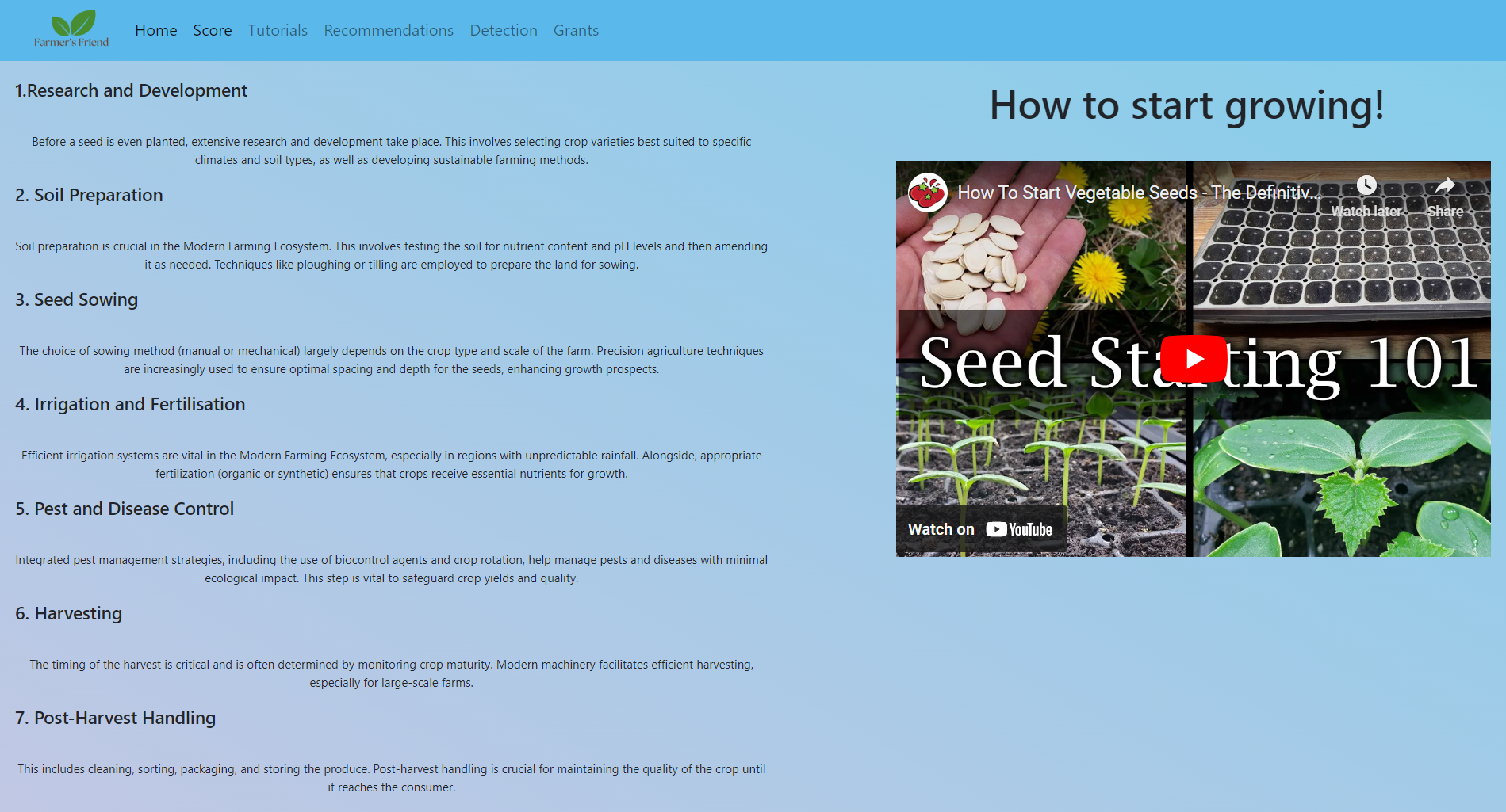 Farmer's Friend | Devpost