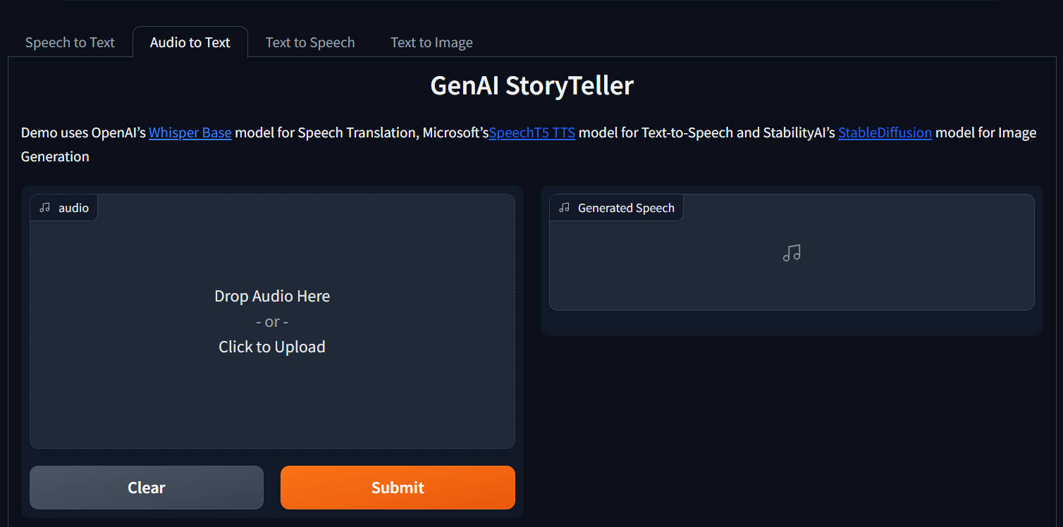 GenAI StoryTeller (GAIST) | Devpost