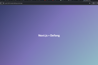 nextjs-defang | Devpost