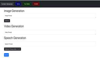 Content Generator | Devpost