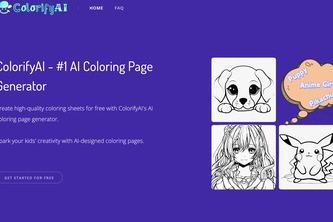 Free AI Coloring Page Generator Online | Devpost