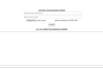 Decentralized Research Paper Submission | Devpost