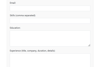 Resume created | Devpost