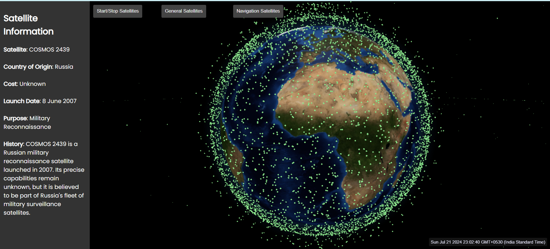 Satellite O' Pedia | Devpost