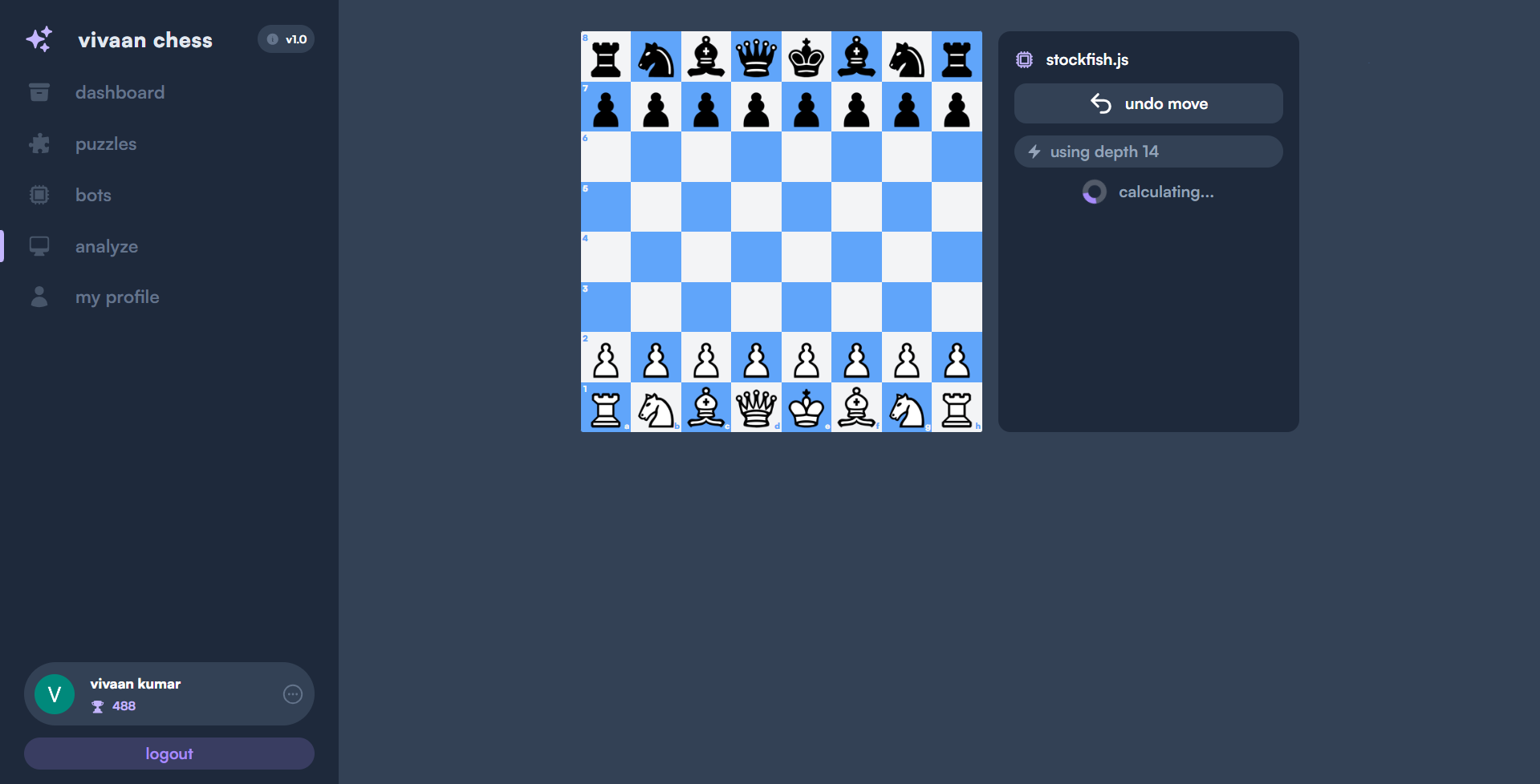 Vivaan chess | Devpost