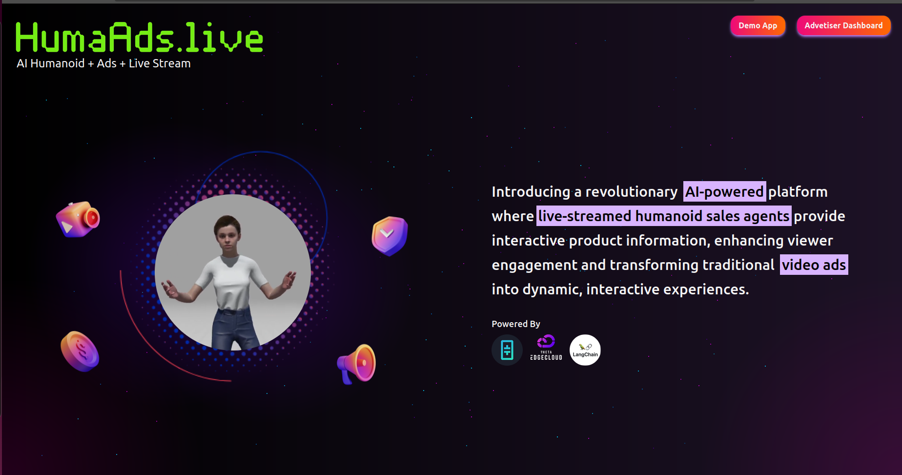 HumaAds.live | Devpost