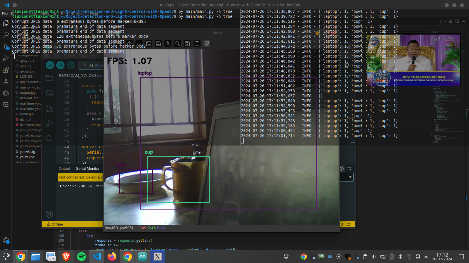Home Management with Computer Vision | Devpost