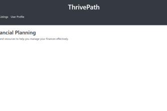 ThrivePath | Devpost