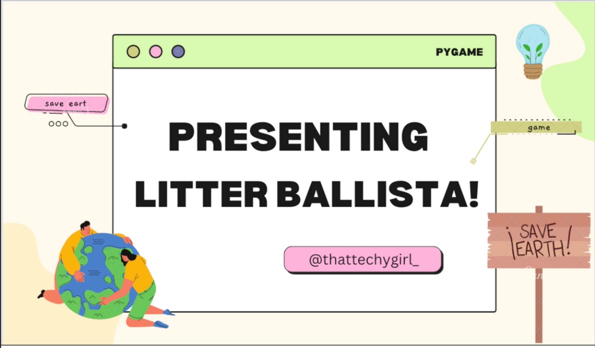 Litter Ballista Game | Devpost