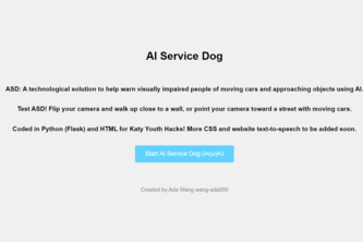 AI Service Dog | Devpost