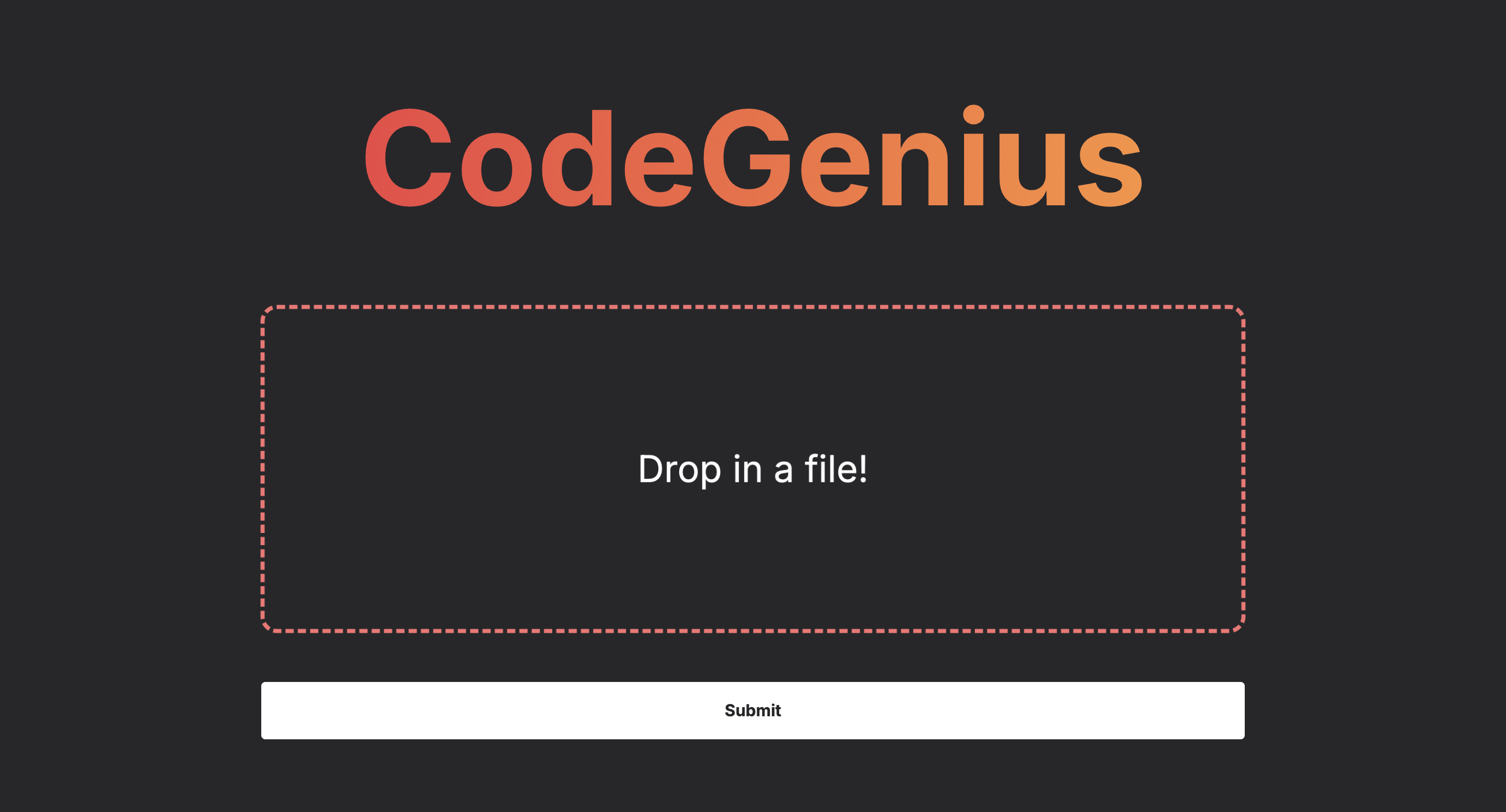 CodeGenius | Devpost