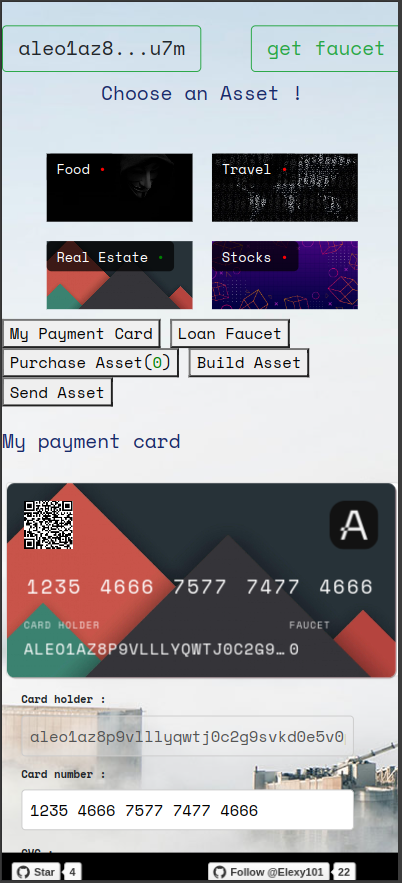 ALEO LOAN PAYMENT Pass | Devpost