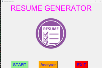 Resume Generator | Devpost