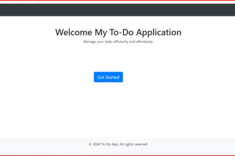 TODO WEB APPLICATION | Devpost