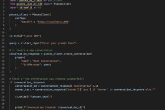 pieces chatbot | Devpost