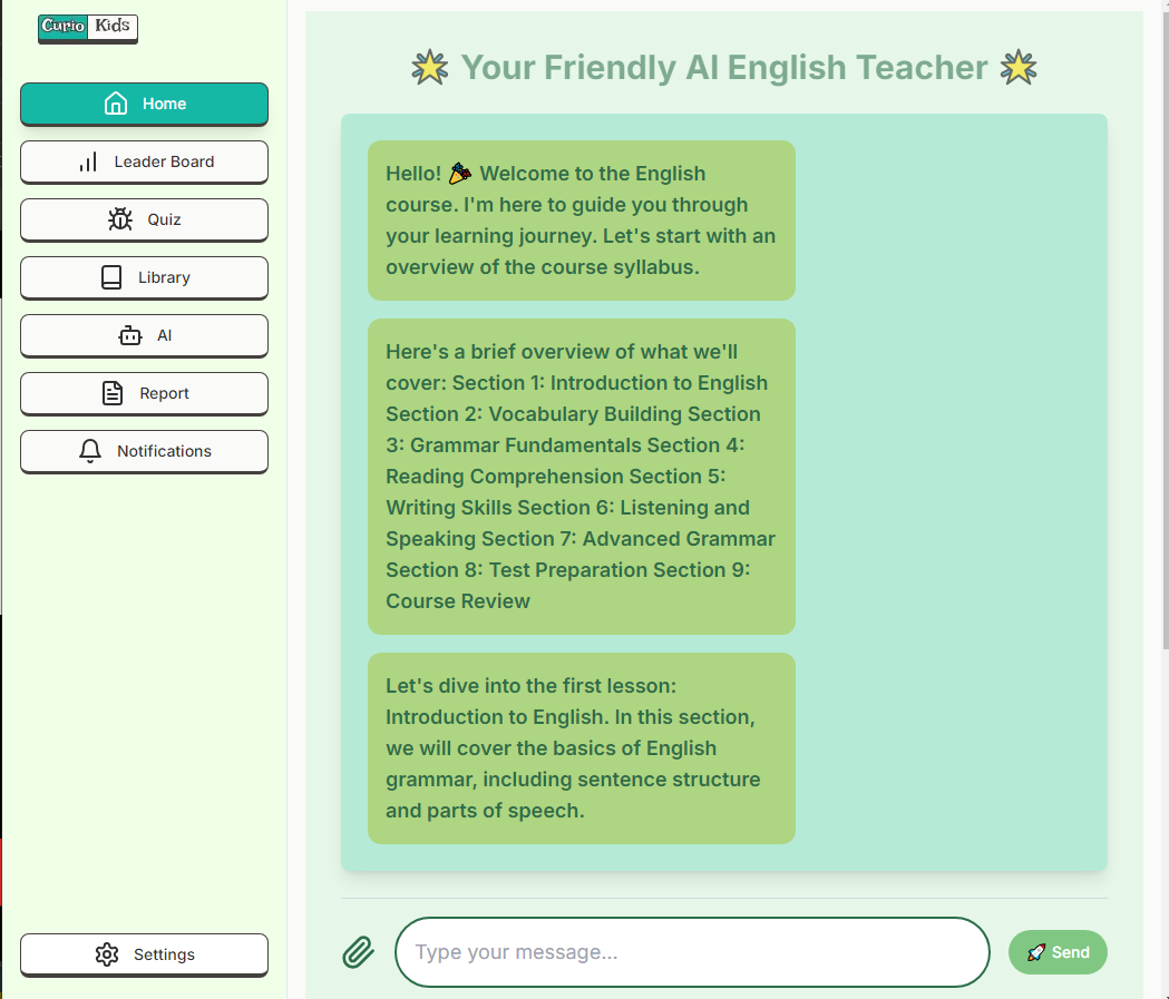 Curio Kids | Devpost