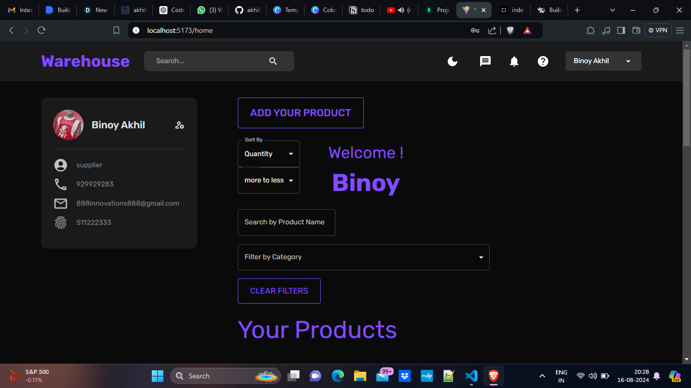 Intelligent Supply Chain Management | Devpost