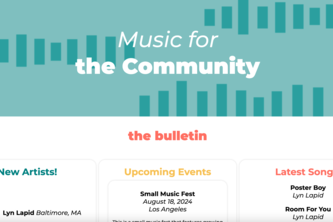 Music for the Community | Devpost