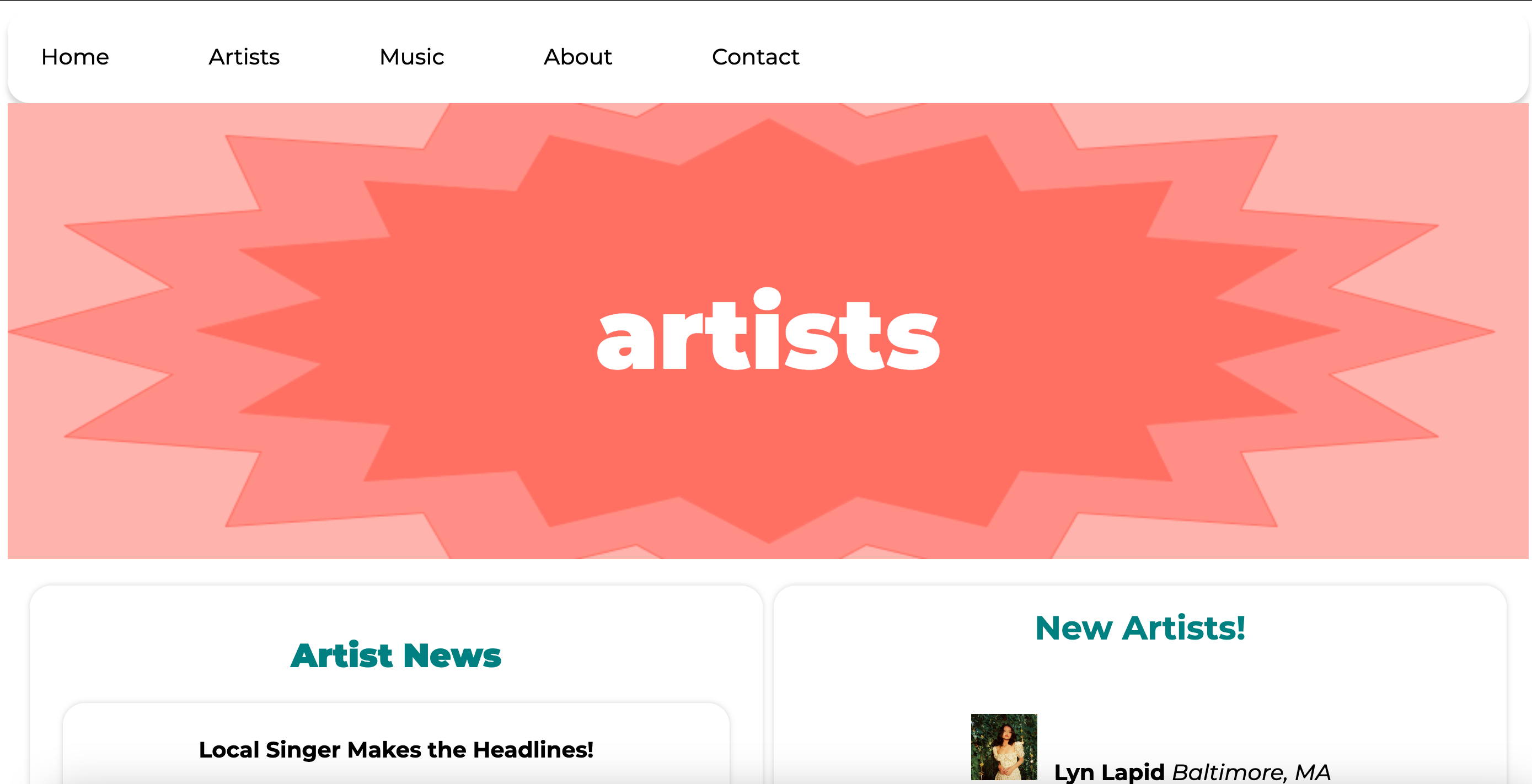 Music for the Community | Devpost