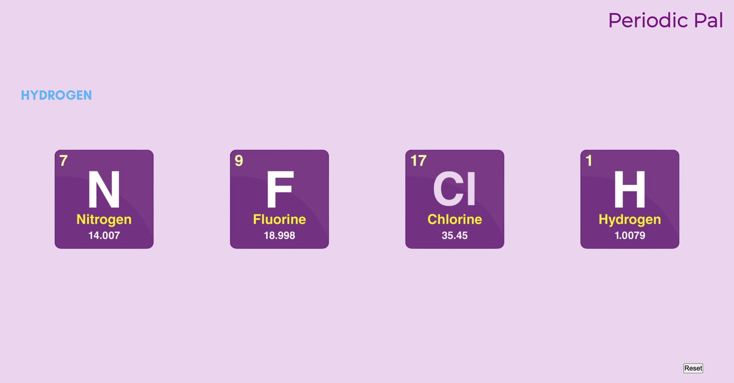 Periodic Pal | Devpost