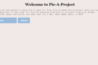 Pic-A-Project | Devpost