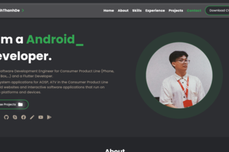 ChunhThanhDe's Official Profile | Devpost