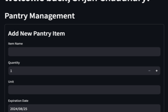 RecipeRack: Manage, Explore, and Create | Devpost