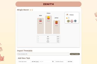 ZENITH | Devpost