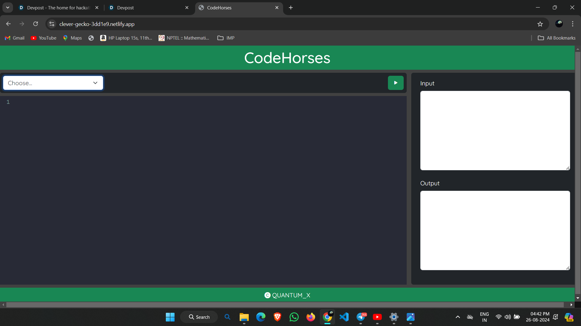 CodeHorses | Devpost