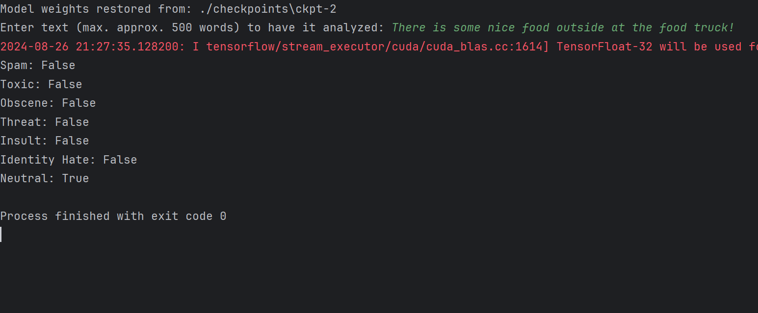 Multi-Label Text Classification Transformer Model | Devpost