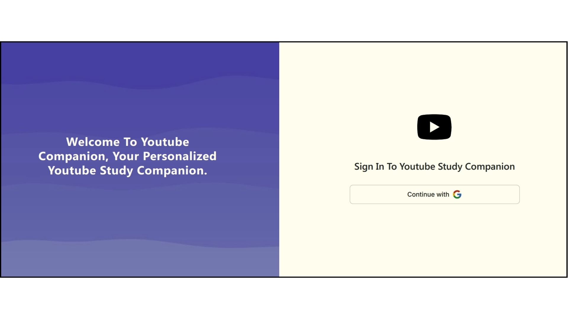 Youtube Study Companion | Devpost