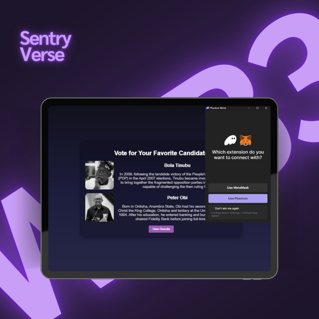 Sentry Verse | Devpost