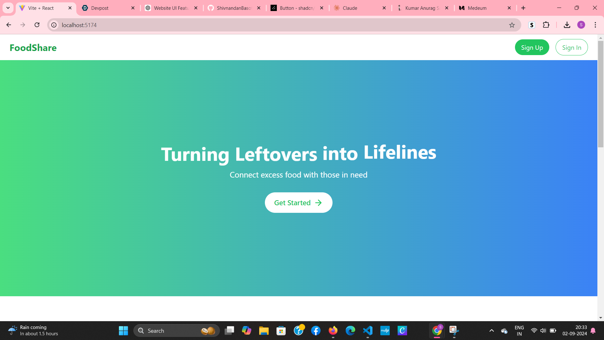 Food Share | Devpost