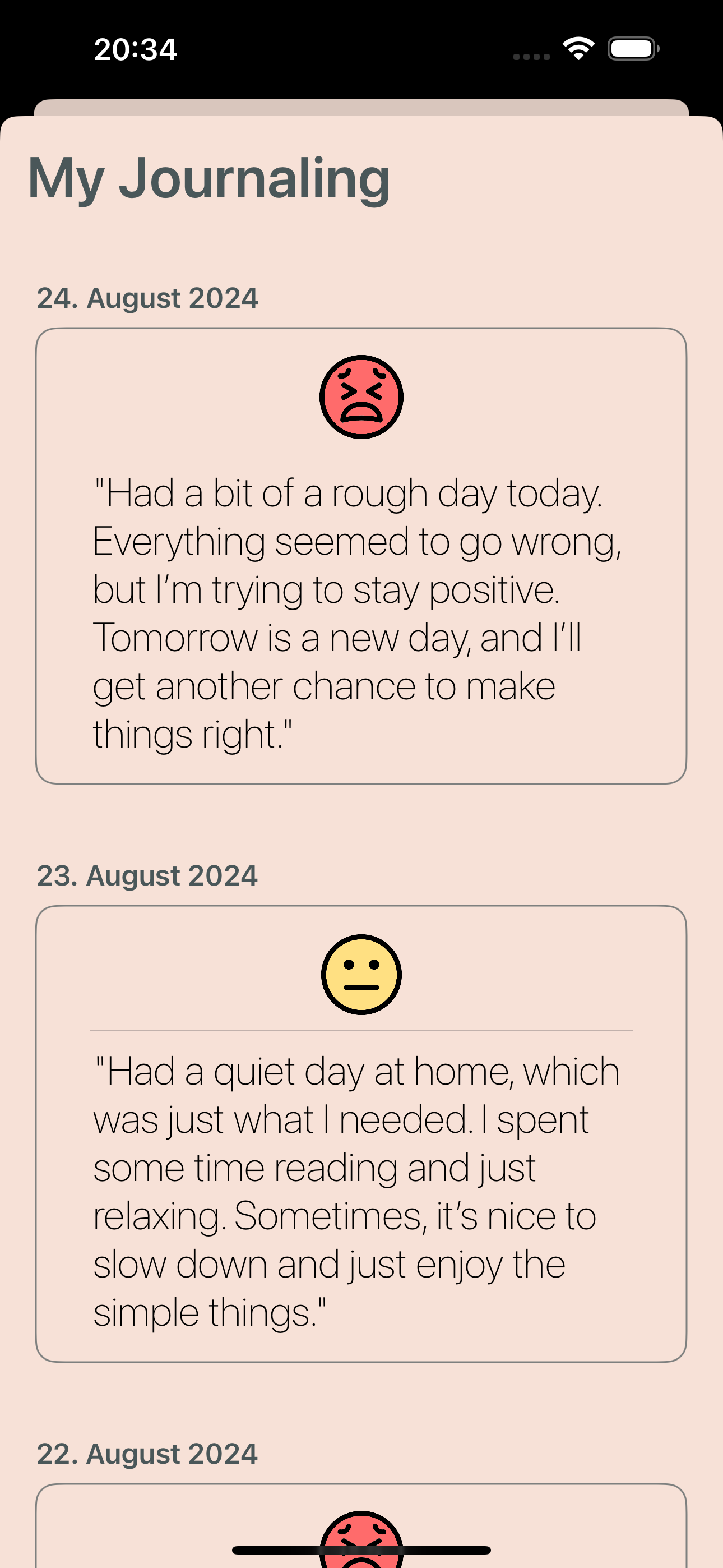 Mood Tracker: Emotion Journal | Devpost