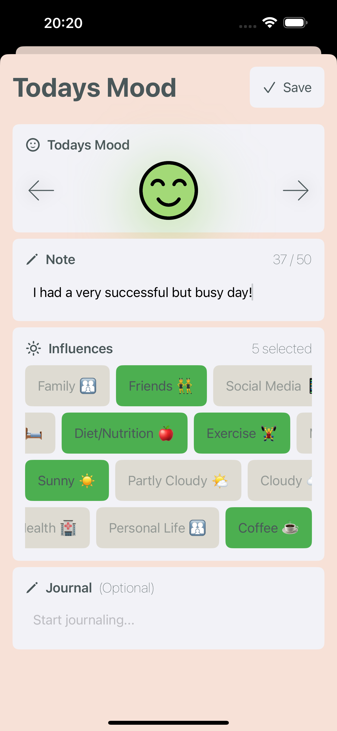 Mood Tracker: Emotion Journal | Devpost